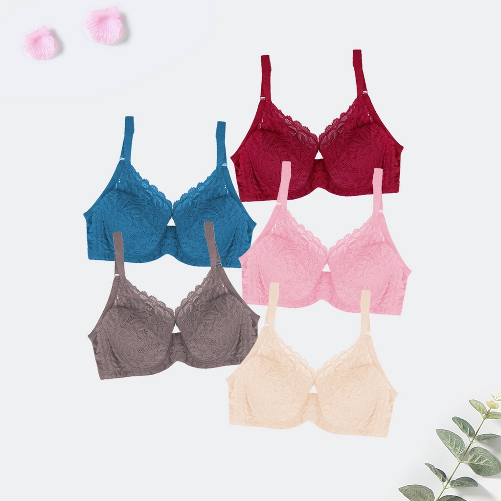 Jual The BraHouse Full Cup D Lace Bra B01-1349D | Shopee Indonesia