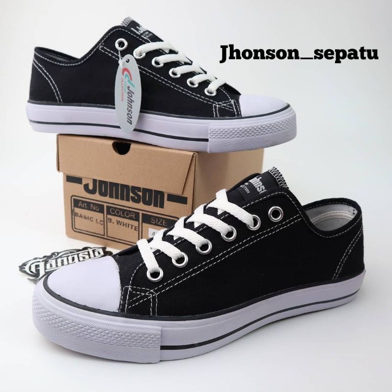 Jual Sepatu Johnson Basic Lowcut Milky Original 100% (Jhonson Sepatu ...