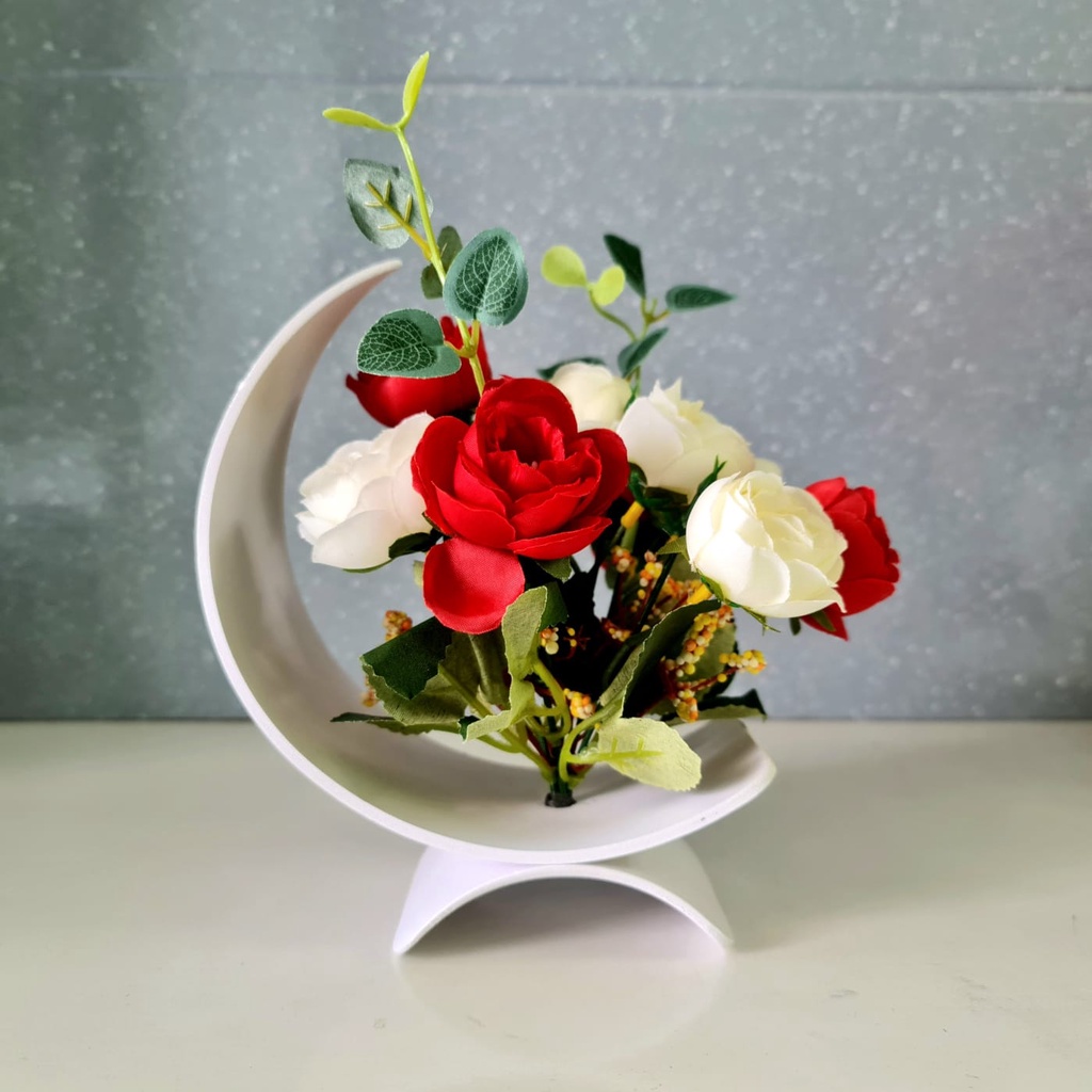 Jual Bunga Mini Rotus Bunga Pajangan Ruangan Tamu Bunga Artifisial ...
