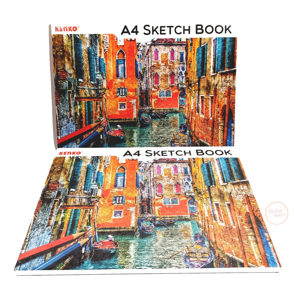 Jual KENKO -Buku Sketsa / Sketch Book SKB A4 - 50 Lembar - Pcs | Shopee ...