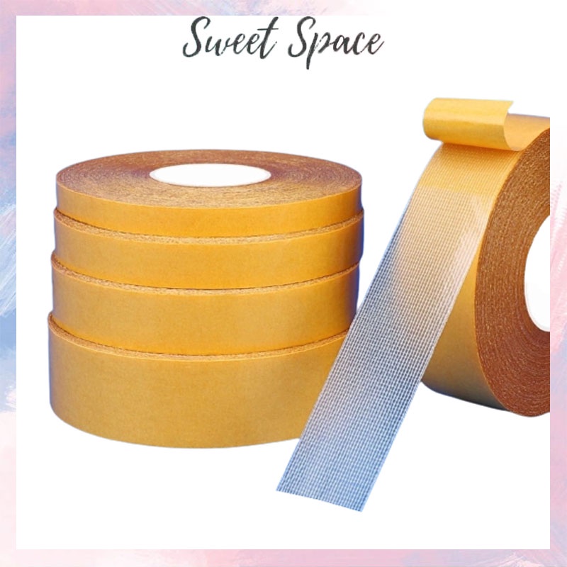 Jual DOUBLE TAPE KUNING LEM TANPA BEKAS DUA SISI [SWEETSPACE] | Shopee ...