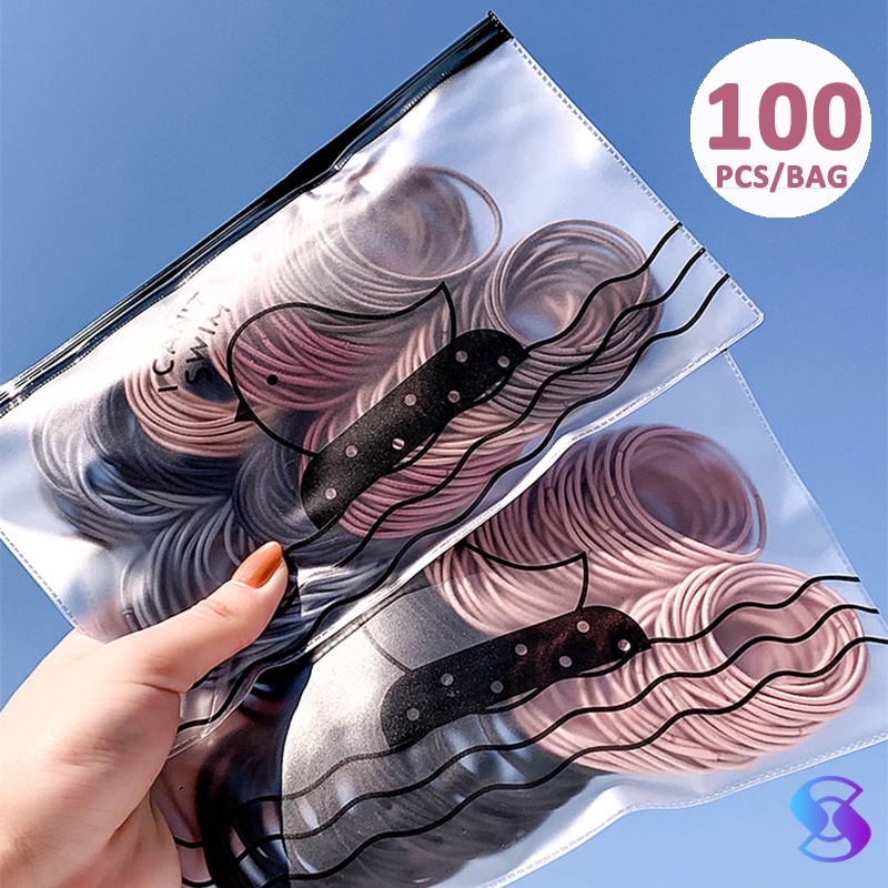 Jual IKAT RAMBUT STYLE KOREA ISI 100PCS/50PCS-Suning Mall | Shopee ...
