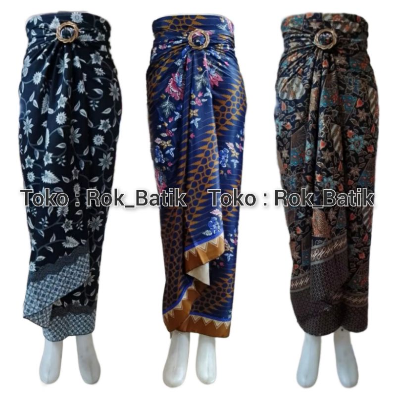 Jual (50 Motif) Rok lilit batik modern motif terbaru / kain batik ...