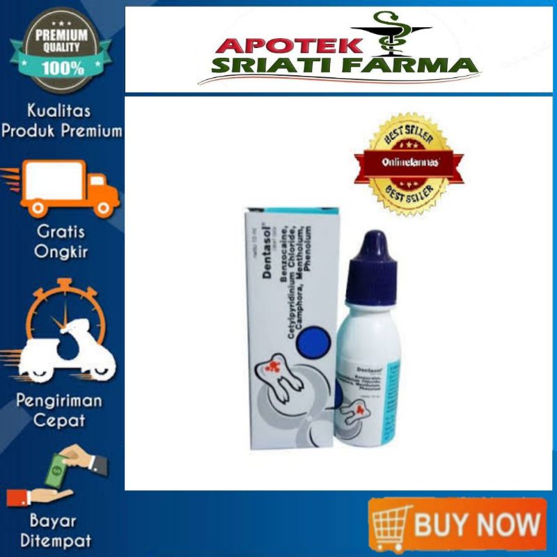 Jual DENTASOL Obat Sakit GiGi 10ml | Shopee Indonesia
