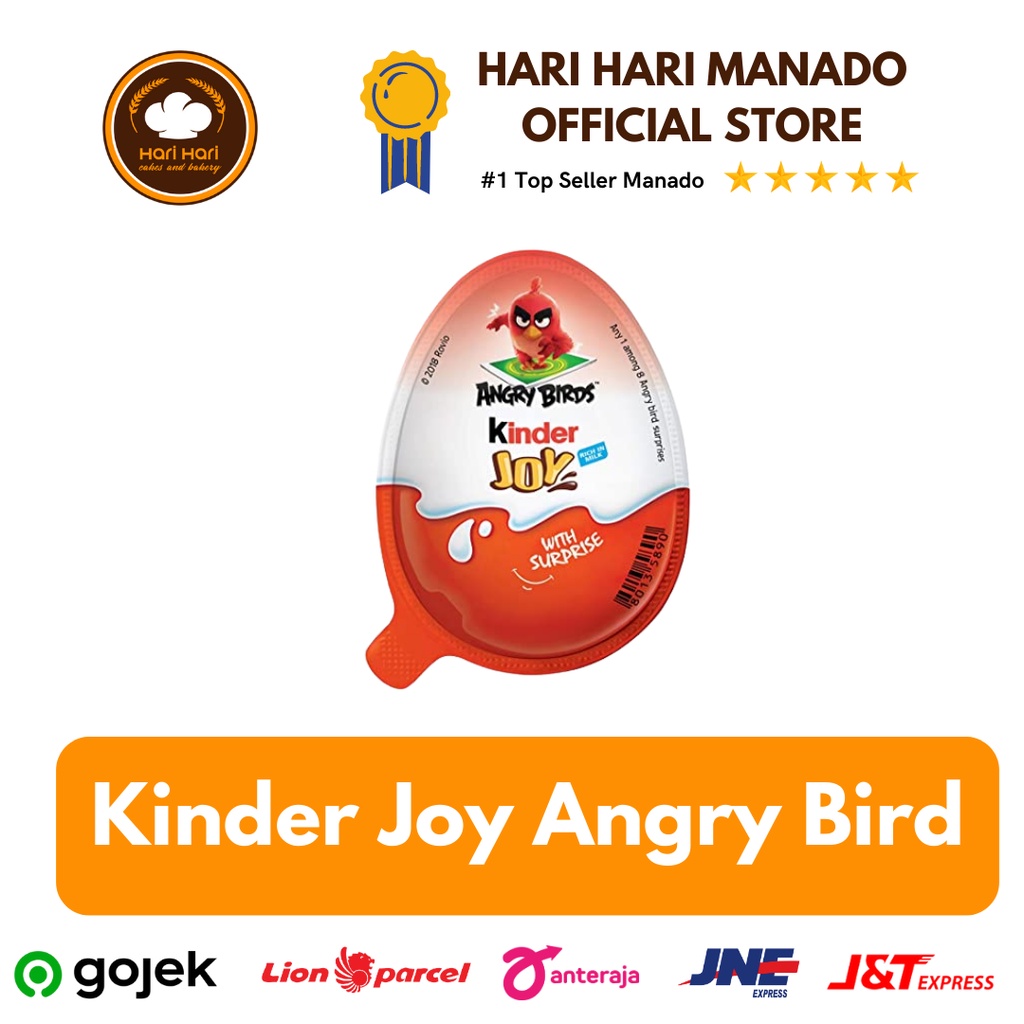 Jual Kinder Joy Angry Bird | Shopee Indonesia