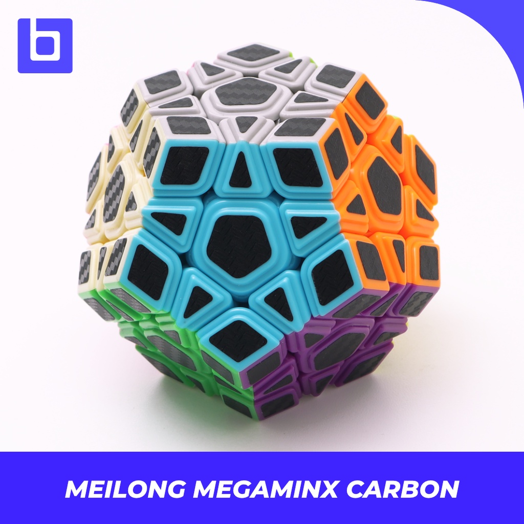 Jual Cube Megaminx - Moyu MF Meilong Megaminx Carbon Original ...
