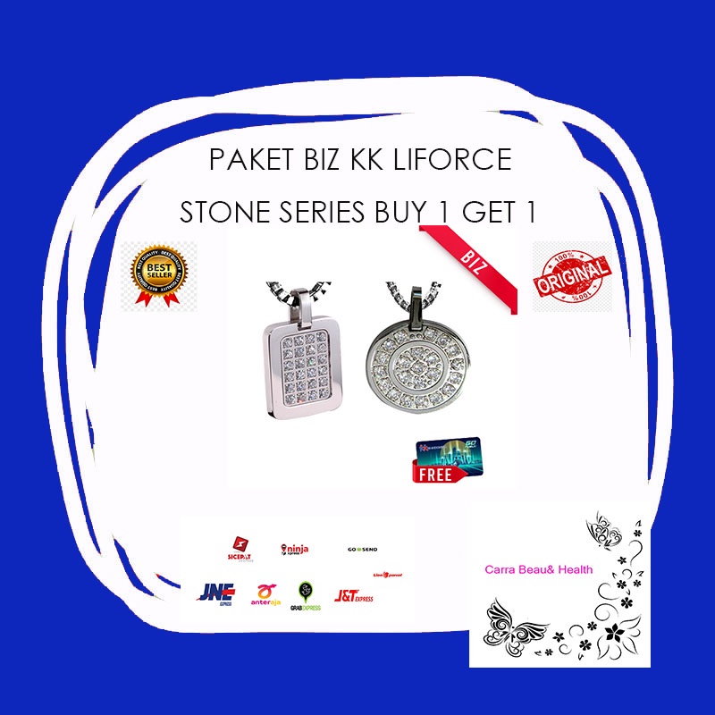 Jual Paket Biz KK Liforce Stone Series Original Buy 1 Get 1 Free ...