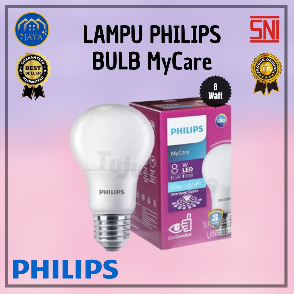 Jual PHILIPS Lampu LED Bulb MyCare 3w 4w 6w 8w 10w 12w 14,5w | Shopee Indonesia