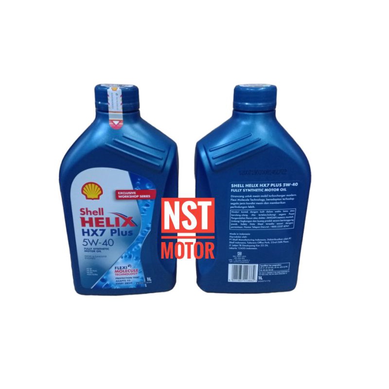 Jual Oli Mesin Diesel Shell HX7 Plus Full Synthetic Sae 5W 40 Original ...