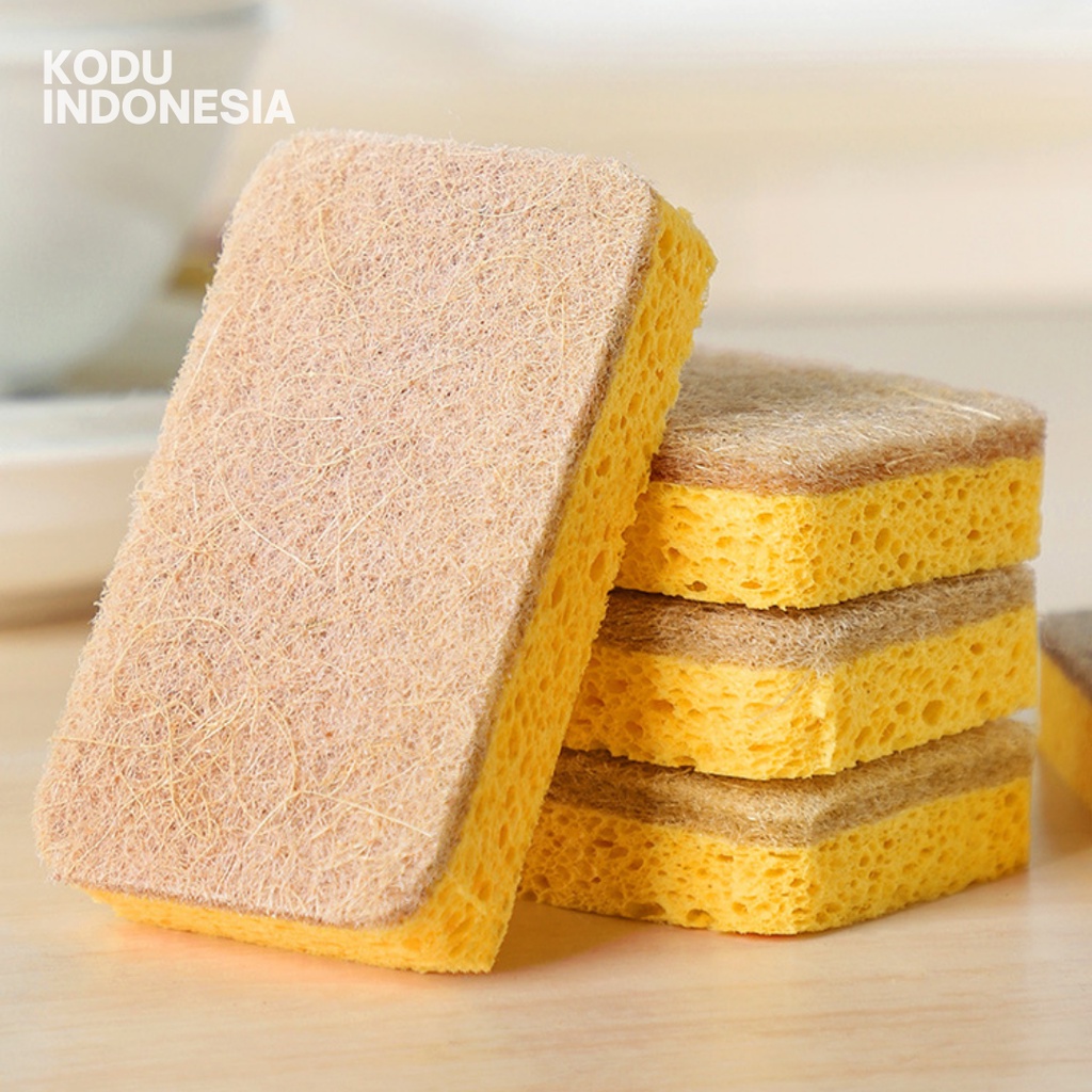 Jual KODU Sponge Cellulose Eco-Friendly – Spons Cuci Piring Serat Kayu ...