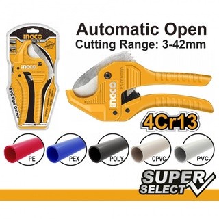 Jual Pipe Cutter 3-42mm INGCO HPCS05428 Pipa Air Tang Pemotong Paralon PVC | Shopee Indonesia