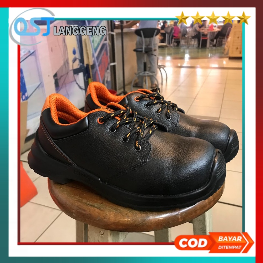 Jual Sepatu Safety Shoes KING / KINGS / KING'S KWS 200 X Hitam Original ...