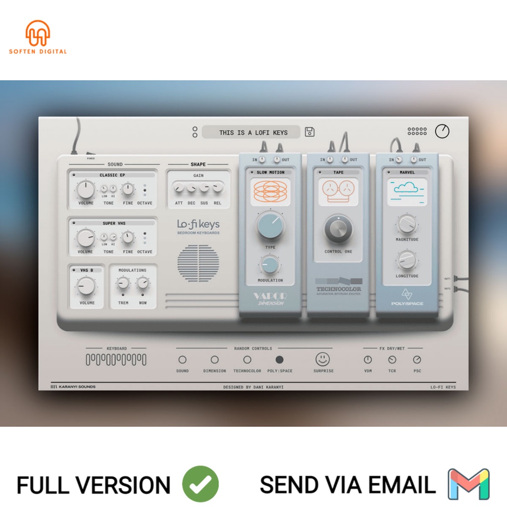 Jual Karanyi Sounds LoFi Keys - VST Plugin brings the classic lo-fi ...