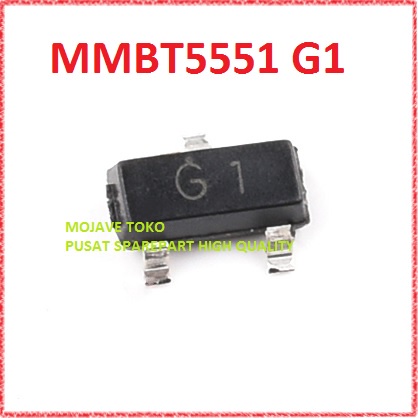 Jual MMBT5551 G1 TRANSISTOR SMD SOT23 N5551 2N5551 Orginal JCET ...