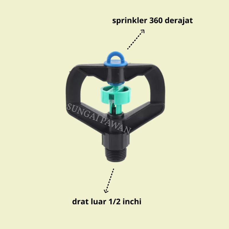 Jual semprotan hama sprayer sprinkler penyiram tanaman 360 derajat drat ...