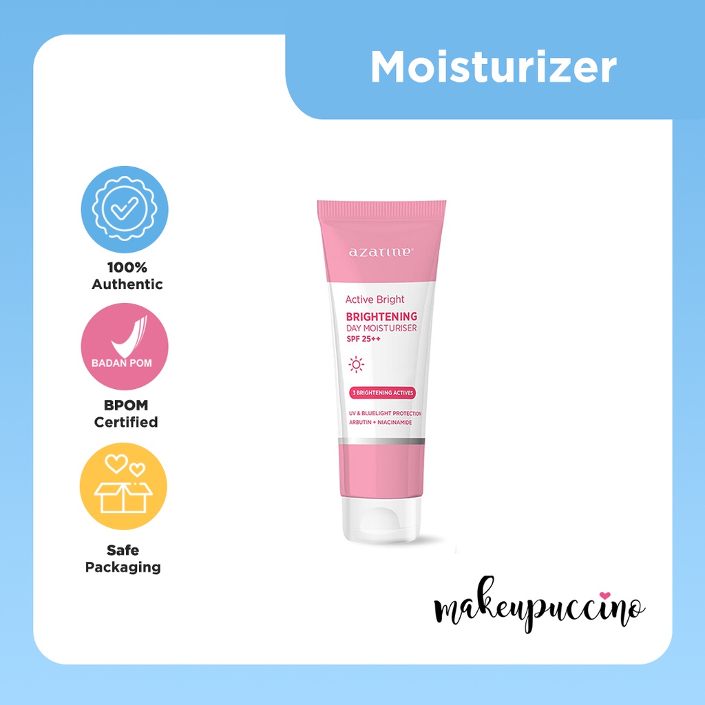 Jual Azarine Active Bright - Brightening Day Moisturiser SPF 25++ 20gr ...
