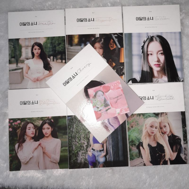 Jual LOONA SOLO UNIT ALBUM ONLY FIRST PRINT [ BACA DESKRIPSI] | Shopee ...
