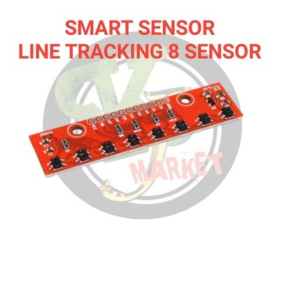 Jual ARDUINO MODULE || LINE FOLLOWER || SENSOR TRACKING || 8 CHANNEL ...