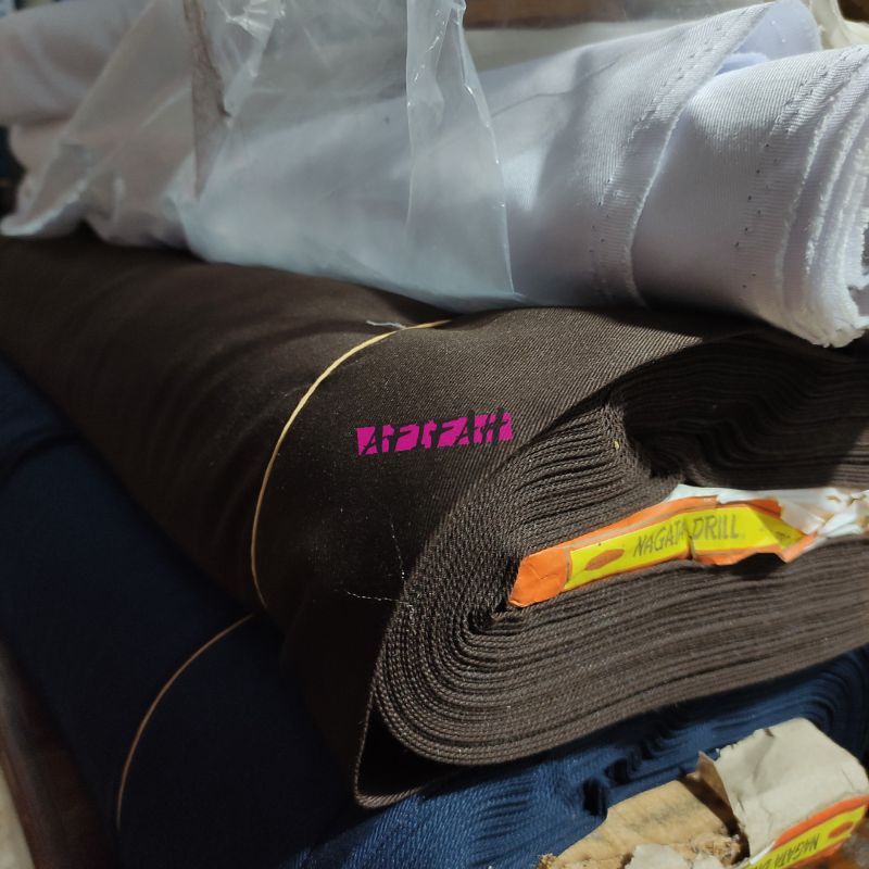 Jual Kain Nagata Drill | Japan Drill Harga Per 0,5 Meter | Shopee Indonesia