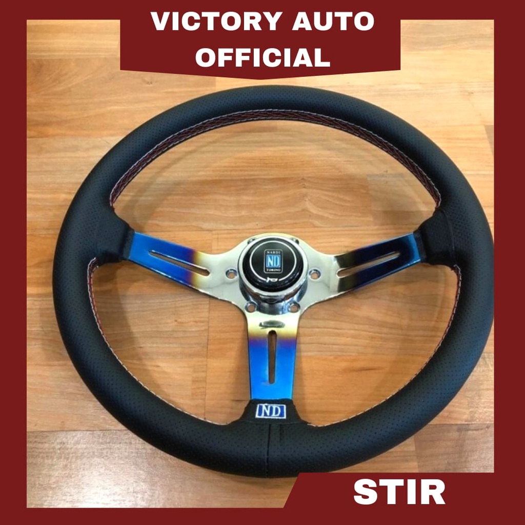 Jual Stir / Steer Nardi Burntype A (silver) | Shopee Indonesia