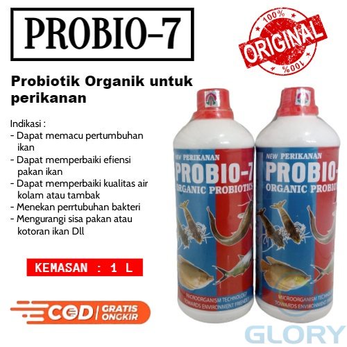 Jual Probio 7 Perikanan Probiotik Organik 1 Liter Obat / Vitamin Pemacu ...