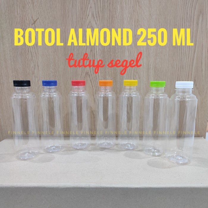 Jual [Ready] Botol Almond 250 Ml / Botol Plastik 250 Ml Almond (15Gr ...