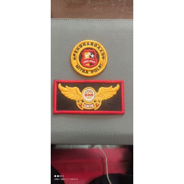 Jual Logo Sar Senkom bordir timbul 3D | Shopee Indonesia