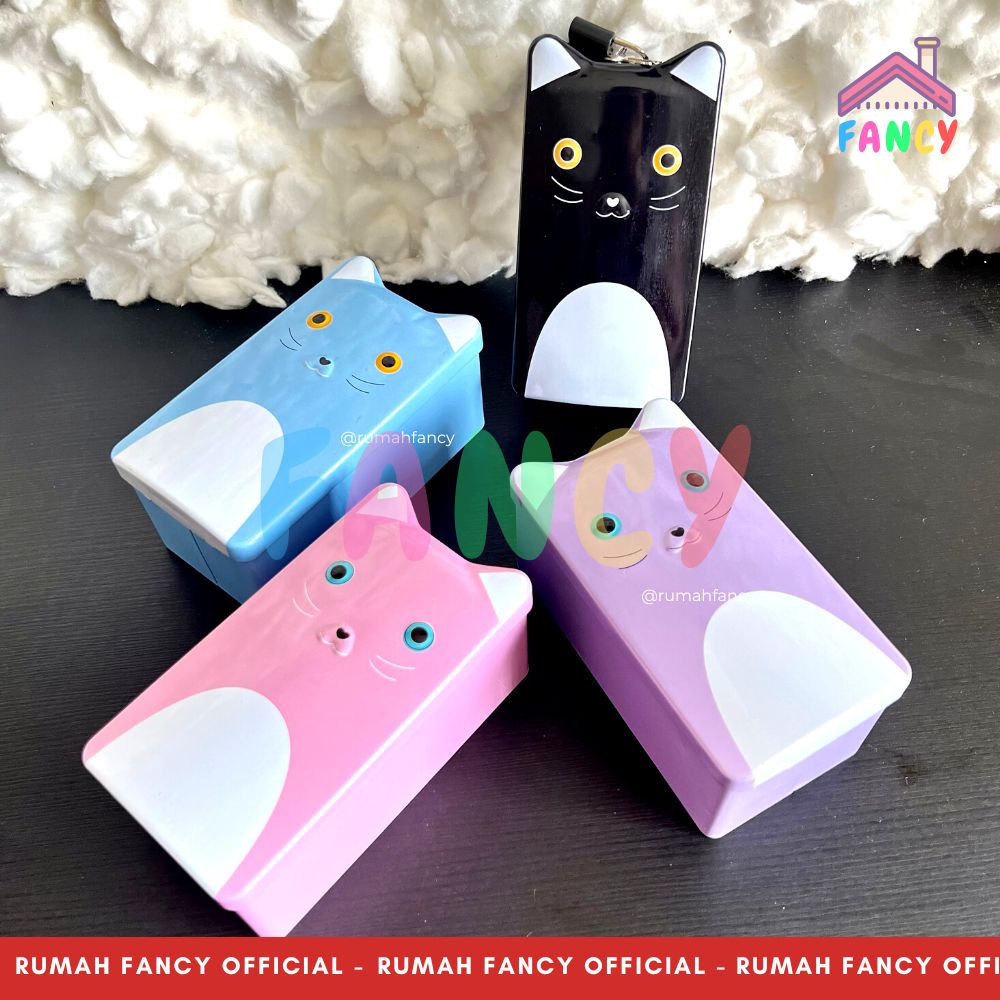Jual [FREE BUBBLE & DUS] Coin Box Celengan Kunci Bentuk Kucing DME 052 ...