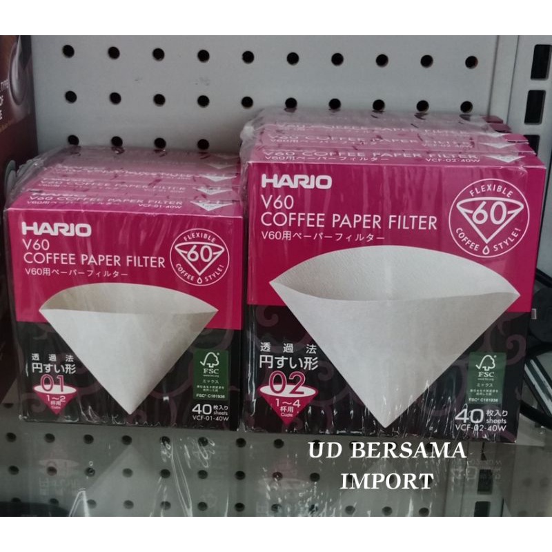 Jual Kertas Filter Kopi V60 2 Cups/Kertas Pembuat Kopi Teknik Manua ...