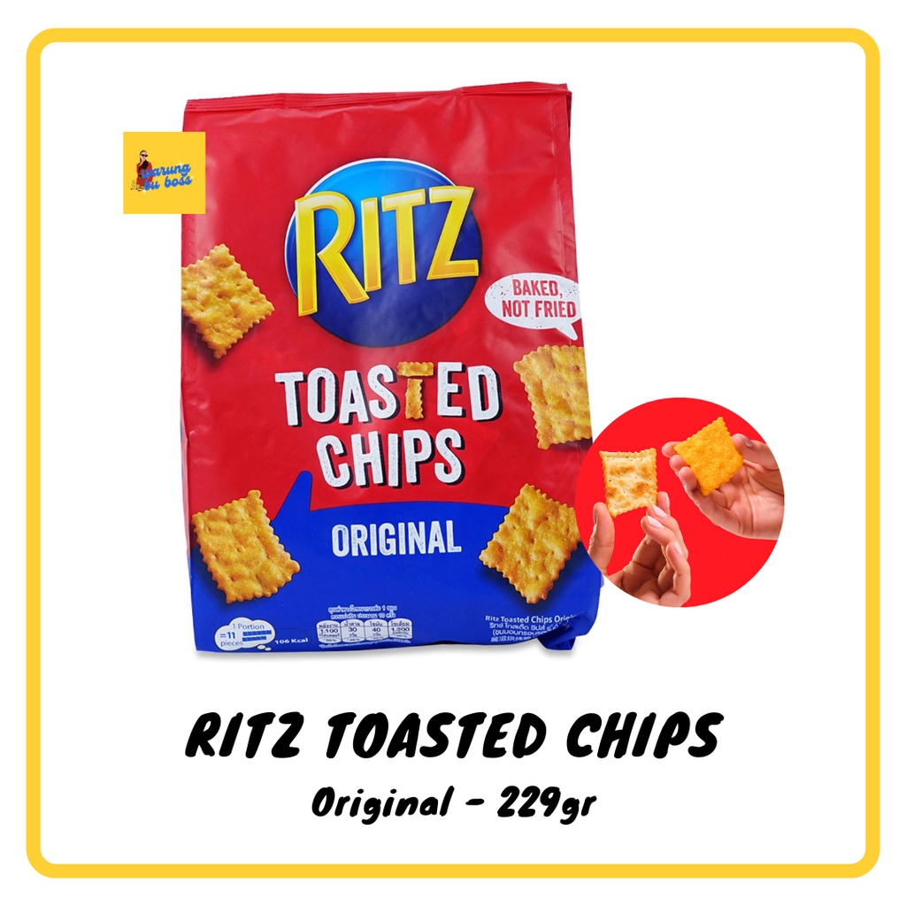 Jual Ritz Toasted Chips Original Cheddar Sour Cream Ritz Veggie ...