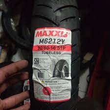Jual Ban Motor Ring 16 maxxis m6212Y 90/80 tubeles | Shopee Indonesia