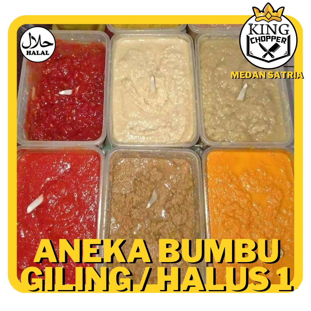 Jual ANEKA BUMBU GILING HALUS FRESH - MASAK AYAM GORENG OPOR RICA GULAI ...
