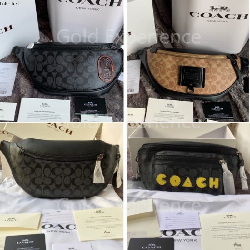 Jual Coach Waistbag Tas kurir pria Tas pinggang Pria TAS COACH | Shopee ...