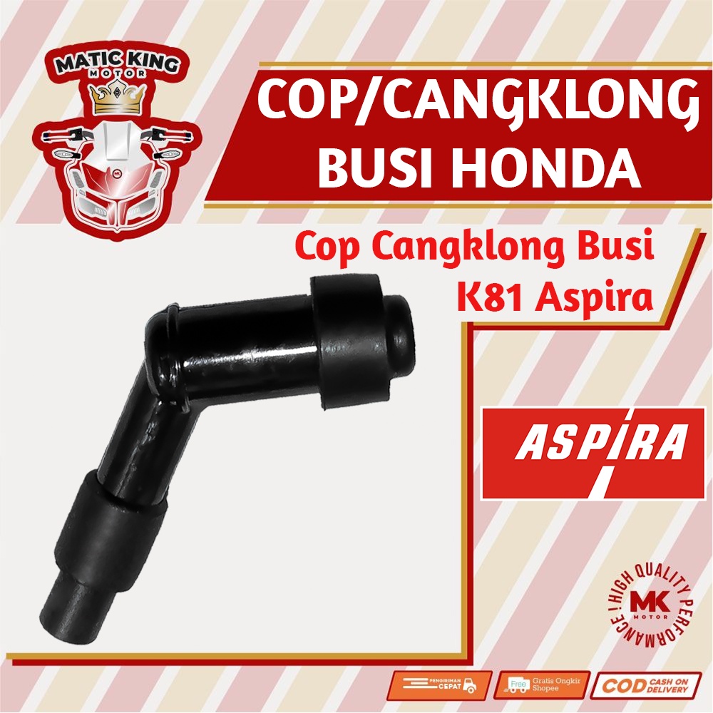 Jual Cop cangklong tutup kop cangkong kepala busi Honda Beat Scoopy ...