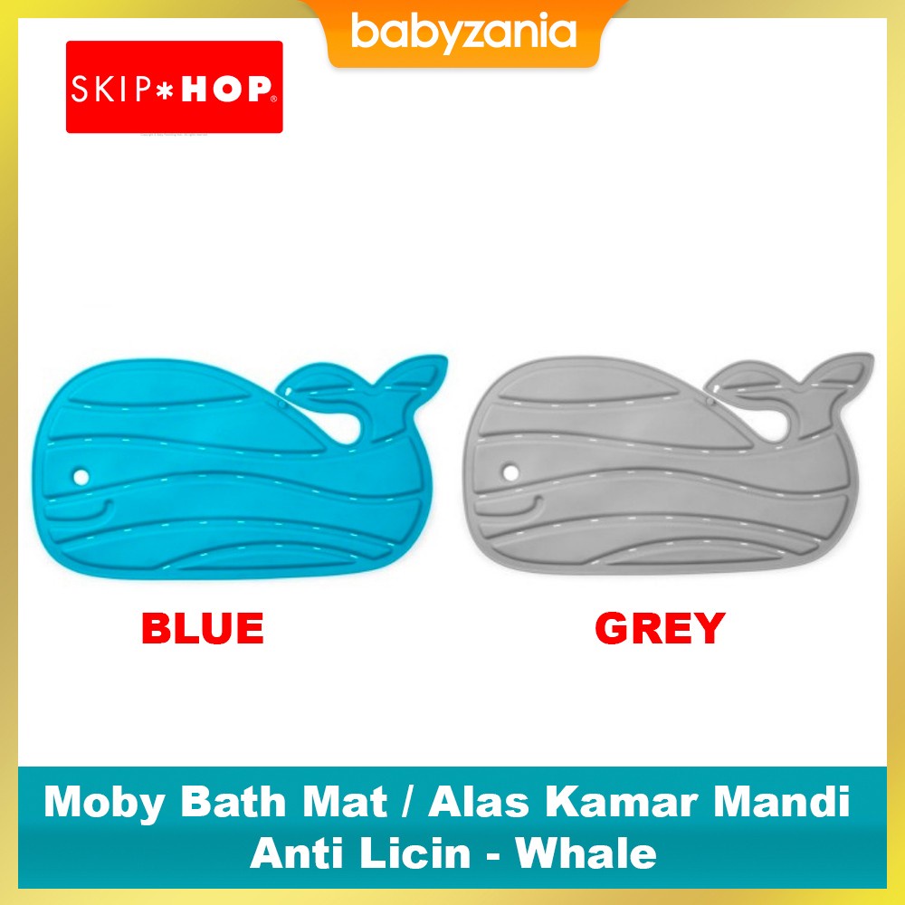 Jual Skip Hop Moby Bath Mat / Alas Kamar Mandi Anti Licin - Blue Whale ...