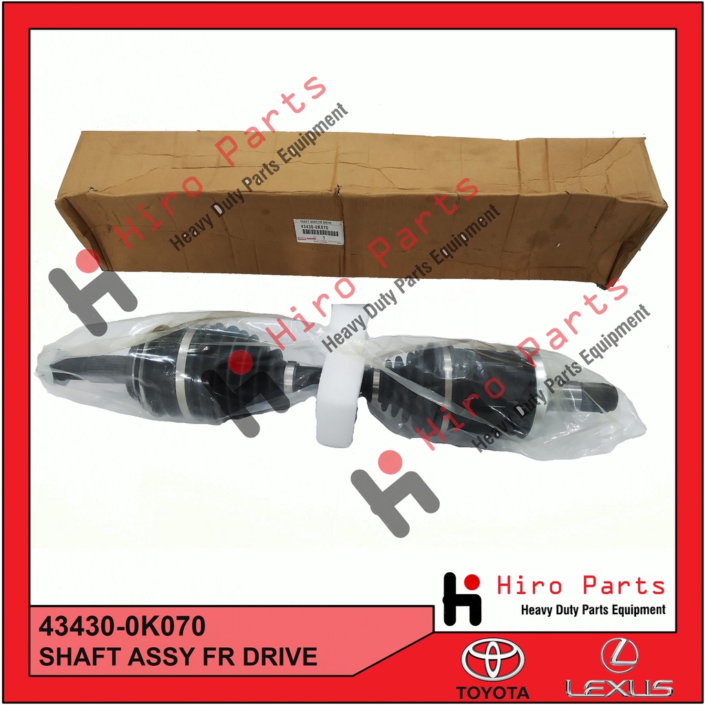 Jual 43430-0K070 SHAFT ASSY FR DRIVE | Shopee Indonesia