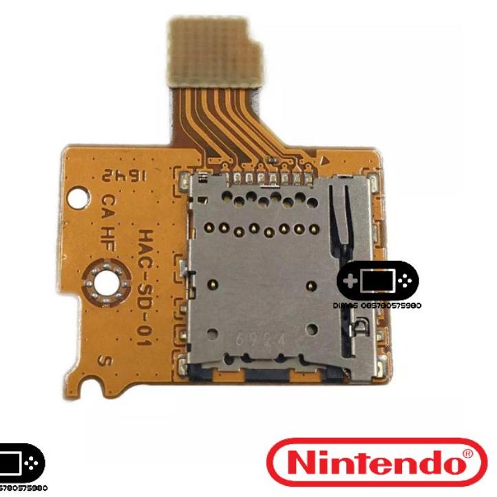 Jual Depan Slot Memory Card Nintendo Switch Flexible Connector Konektor ...