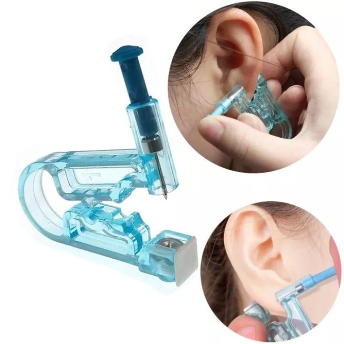 Jual Alat Tindik Telinga Hidung Sekali Pakai Piercing Tools Alat Tembak ...