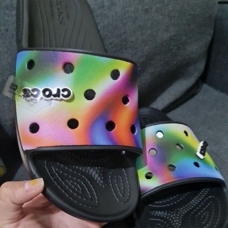 Jual crocs rainbow M11 original | Shopee Indonesia