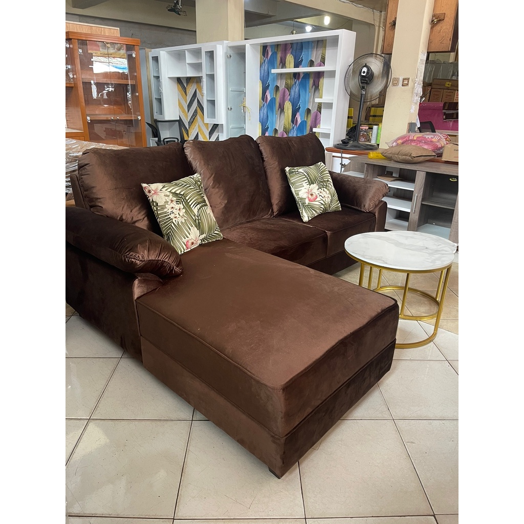 Jual Sofa L koala + meja besi HPL | Shopee Indonesia