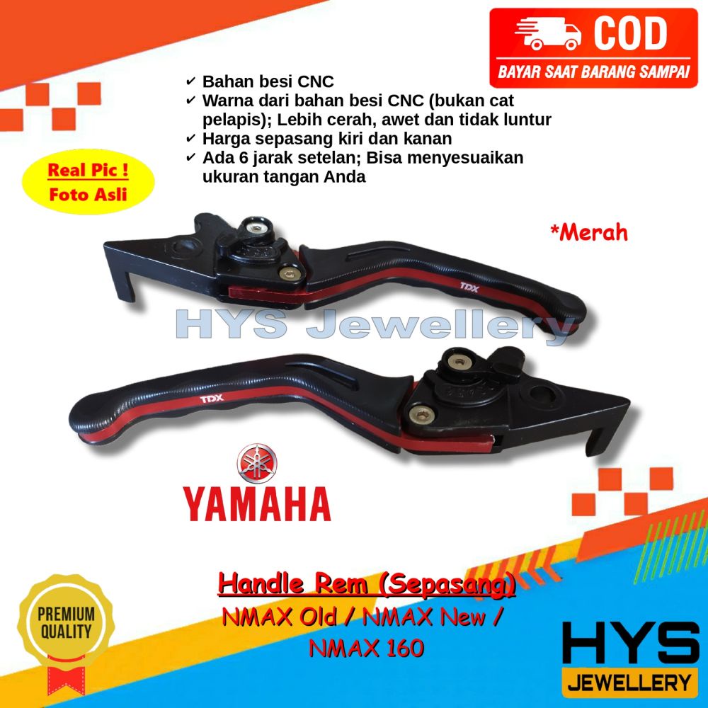Jual [COD] Handle REM Nmax 2015 2016 2017 2018 2019 / All New Nmax 2020 ...