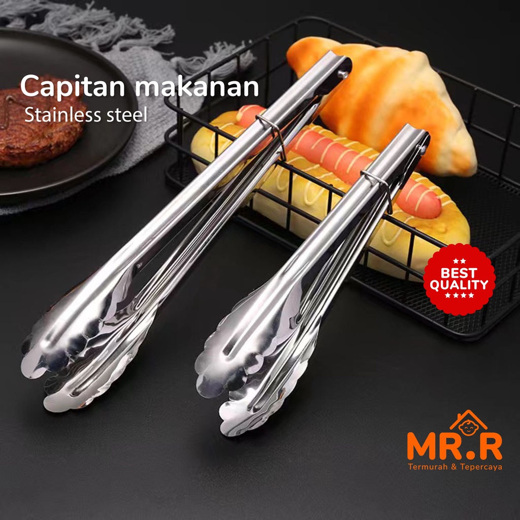 Jual Jepitan Makanan Tahan Panas Japitan Gorengan Stainless Steel ...