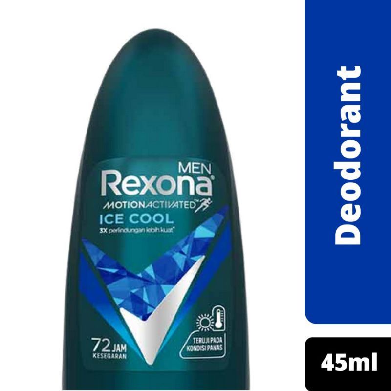 Jual REXONA MEN ICE COOL 45ML | Shopee Indonesia