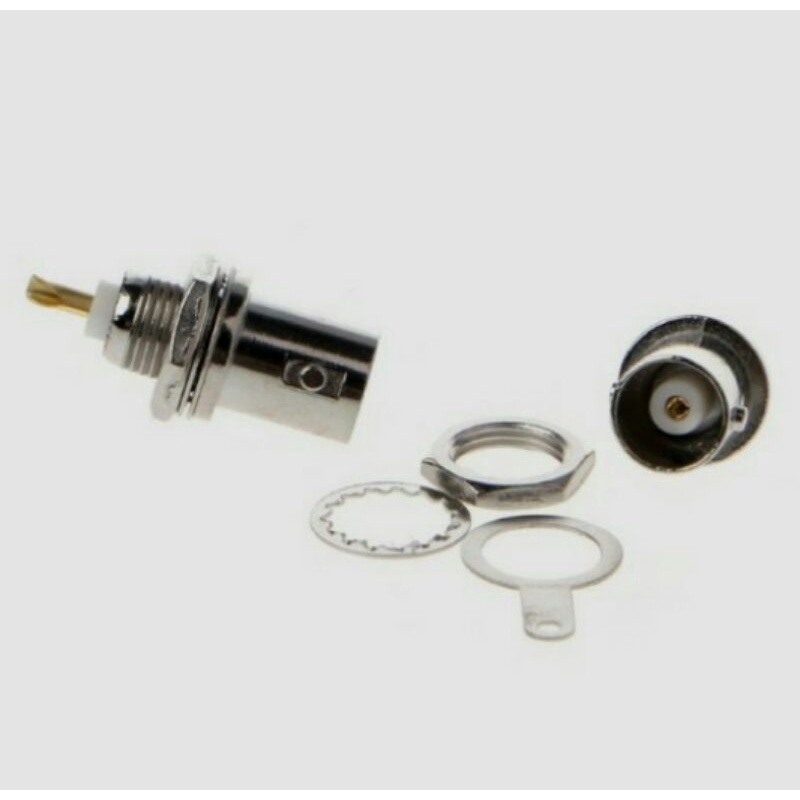 Jual Connector BNC Panel Socket BNC Female body | Shopee Indonesia