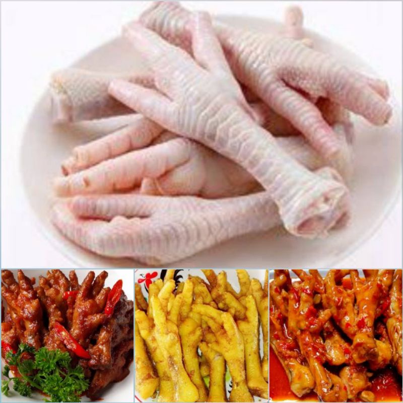 Jual Ceker Ayam Fresh 1 kg Halal | Shopee Indonesia