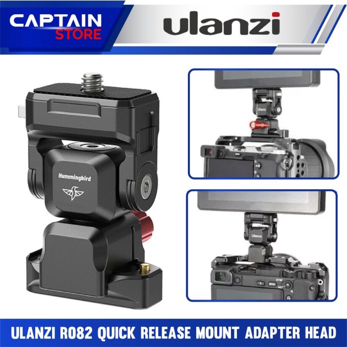 Jual Ulanzi R082 Quick Release Mount Adapter Head For Monitor Camera # ...