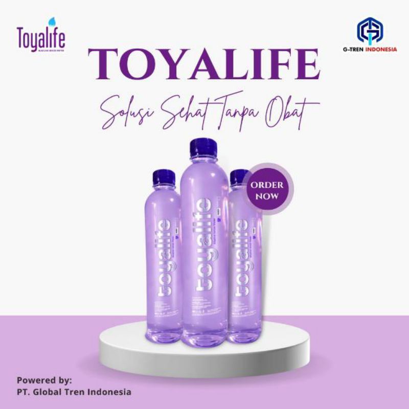 Jual Air Toyalife Bisa menyembuhkan Segala Macam Penyakit. 1 Dus Isi 12 ...