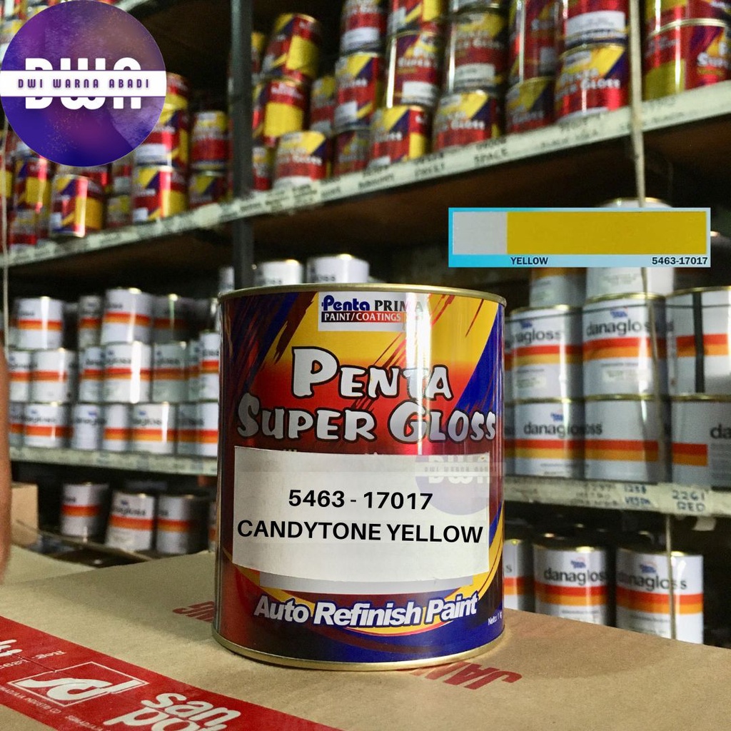 Jual Cat NC CandyTone Yellow 5463-17017 Candy Tone Kuning Penta Super ...