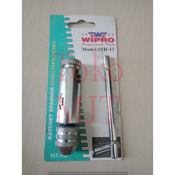 Jual Stang Tap Gagang Handtap Model Ratchet M3-M8 WIPRO | Shopee Indonesia