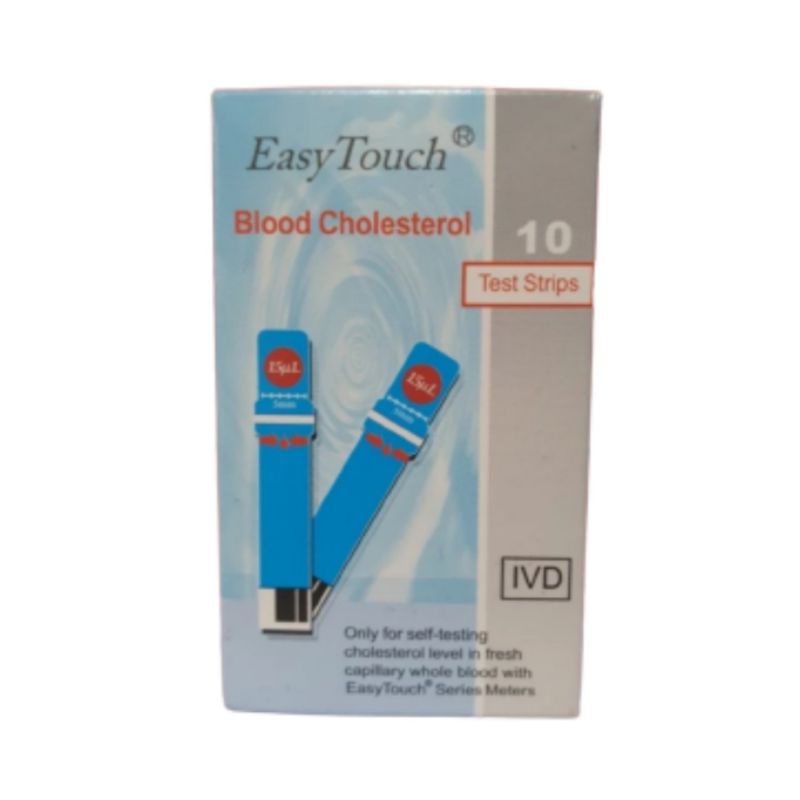 Jual Strip Kolesterol Easy Touch Cholesterol Stik Kolesterol Easy Touch ...